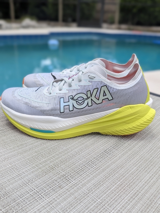 Hoka | Shoes | Hoka Mach X 2 Mens Size 15 D Running Shoes Frost Citrus ...